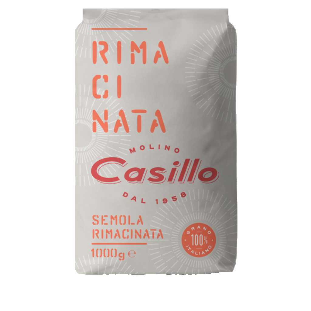 Farina di Semola Rimacinata (Durumvete) Molino Casillo 10x1kg – Il Molino