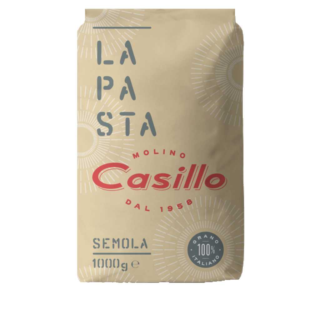 Farina di semola Durumvete LA PASTA Molino Casillo 10x1kg – Il Molino