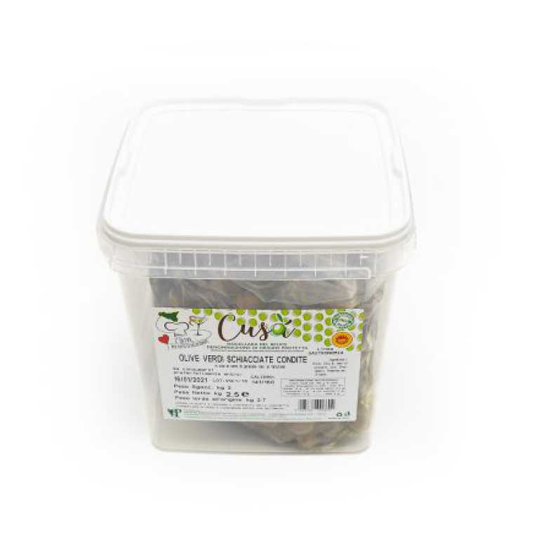 Olive Nocellara del Belice DOP Castelvetrano – Cusá HINK 3×1,5kg – Il ...